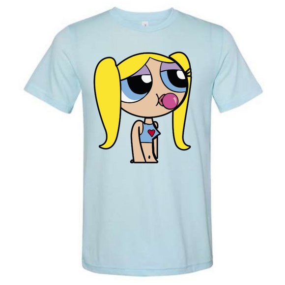 Bella Canvas | Tops | Custom Powerpuff Girls Teenage Bubbles Shirt ...